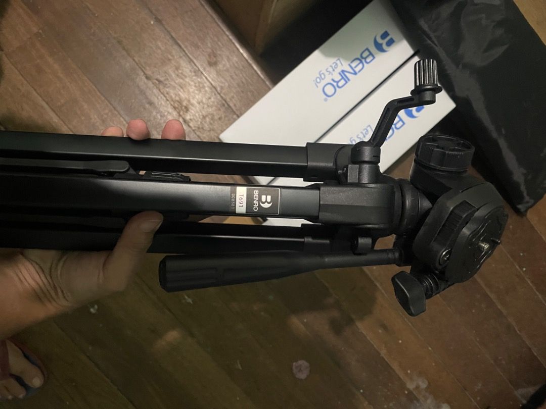 Benro T691 Aluminum Tripod, Photography, Photography Accessories ...