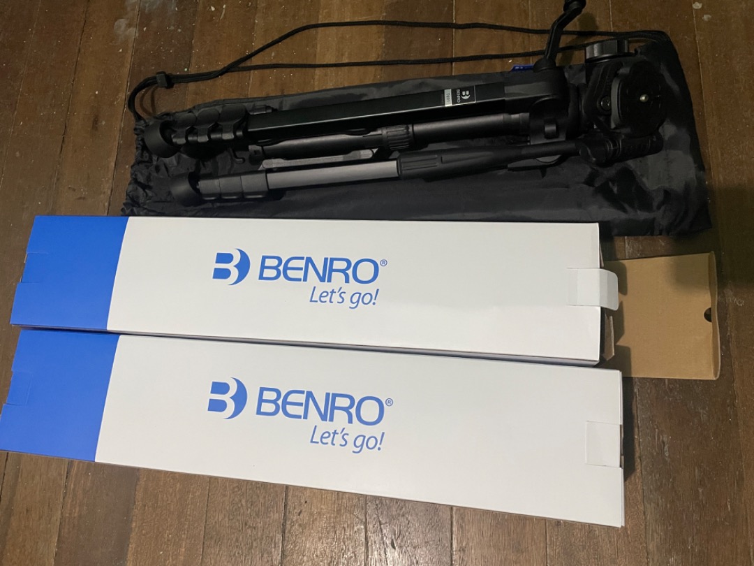 Benro T691 Aluminum Tripod, Photography, Photography Accessories ...