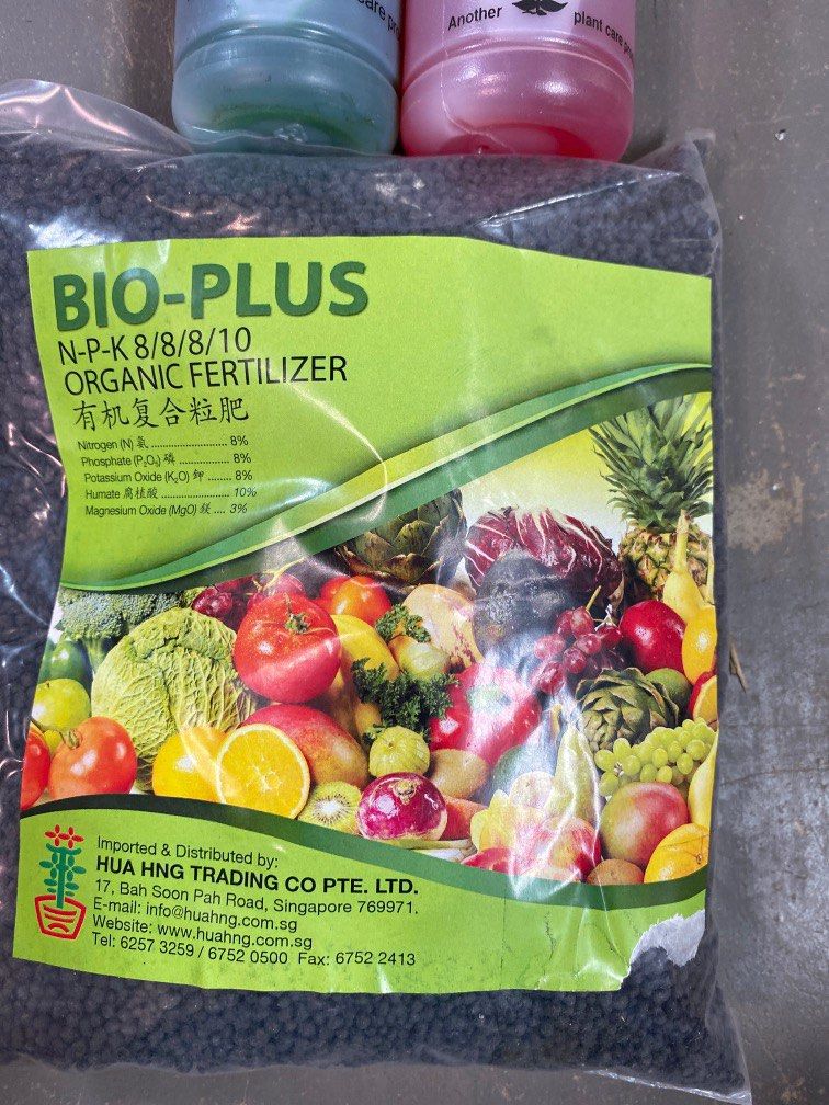 Bio-Plus fertiliser 1kg/Essence of Plant Food 250ml. $6 each, Furniture ...