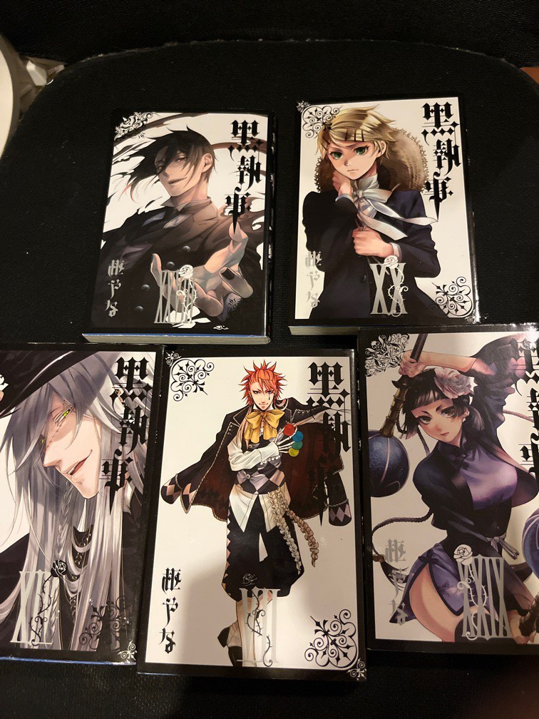 Black butler kuroshitsuji manga, Hobbies & Toys, Books & Magazines ...