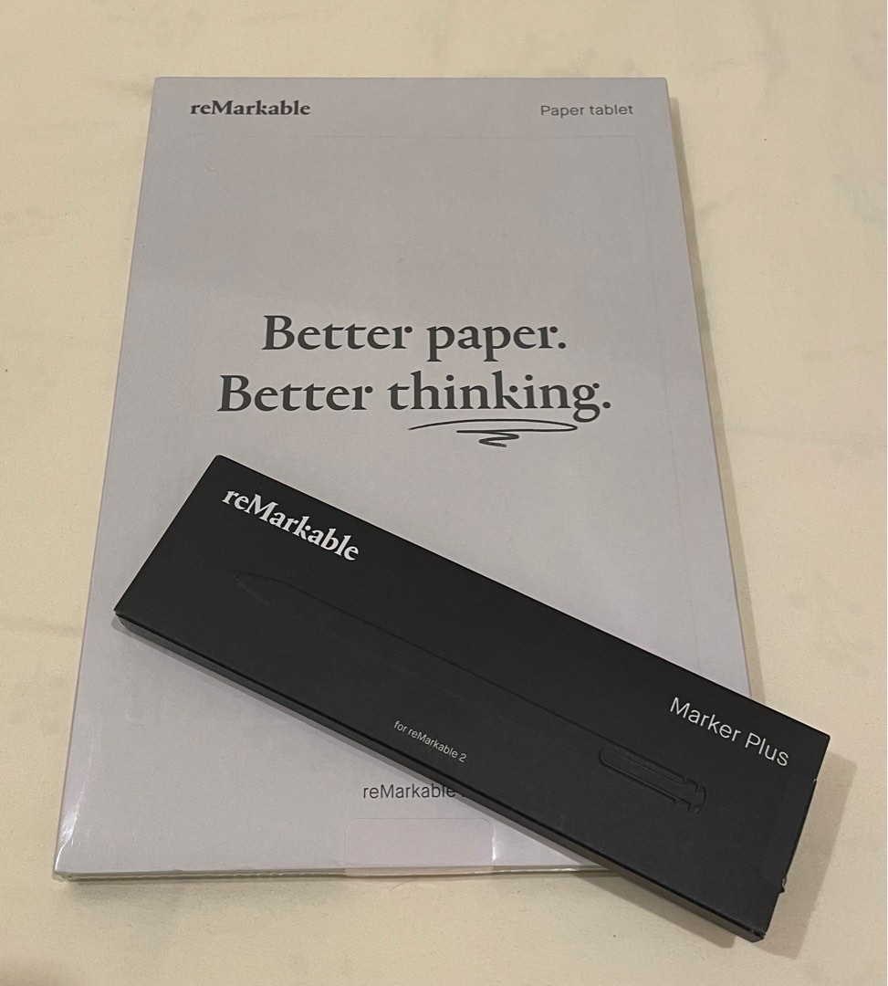 [Brand New] reMarkable 2 with Marker Plus, Mobile Phones & Gadgets ...