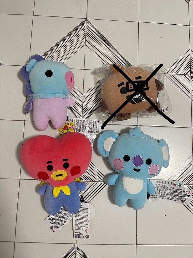 BT21 Baby Mochi plush, Hobbies & Toys, Memorabilia & Collectibles, K ...