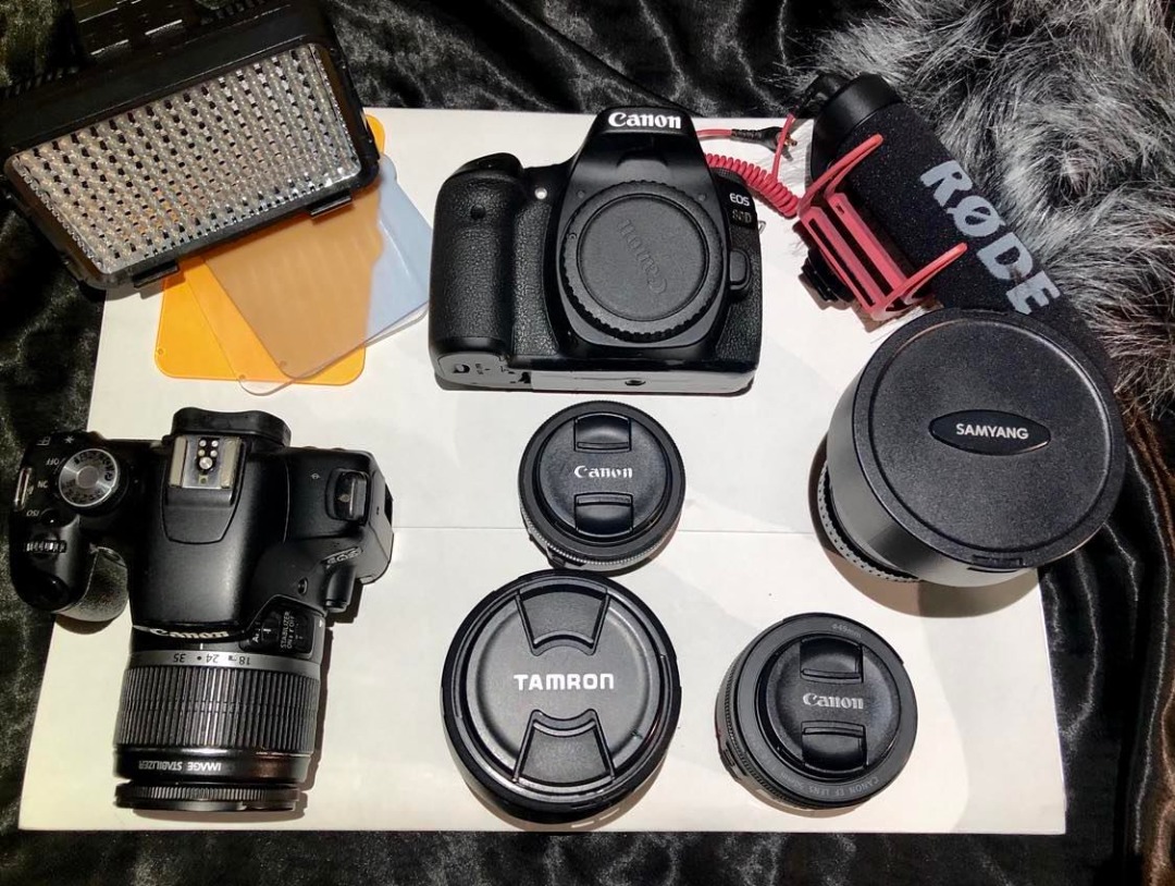 CANON EOS 80D & EOS 550D Package Kit with freebies, Photography ...