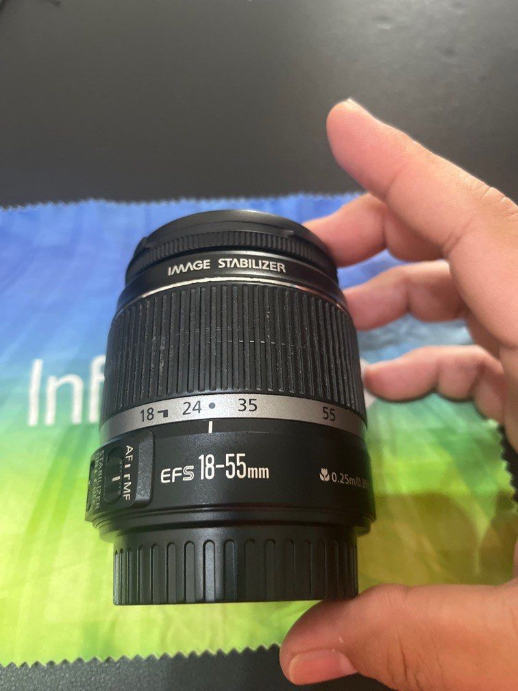 Canon zoom lens EF-5 18-54mm with image stablizer, Photography, Lens ...