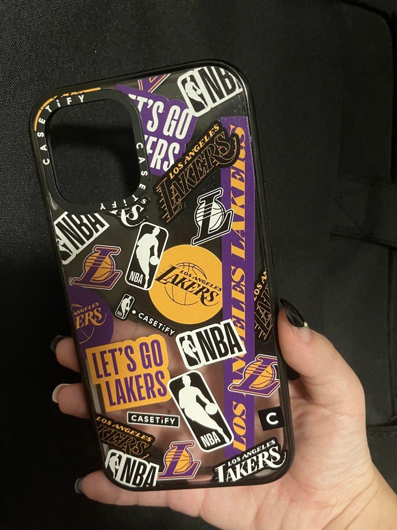 Casetify NBA Lakers iPhone 12 Pro Max, Mobile Phones & Gadgets, Mobile & Gadget Accessories ...