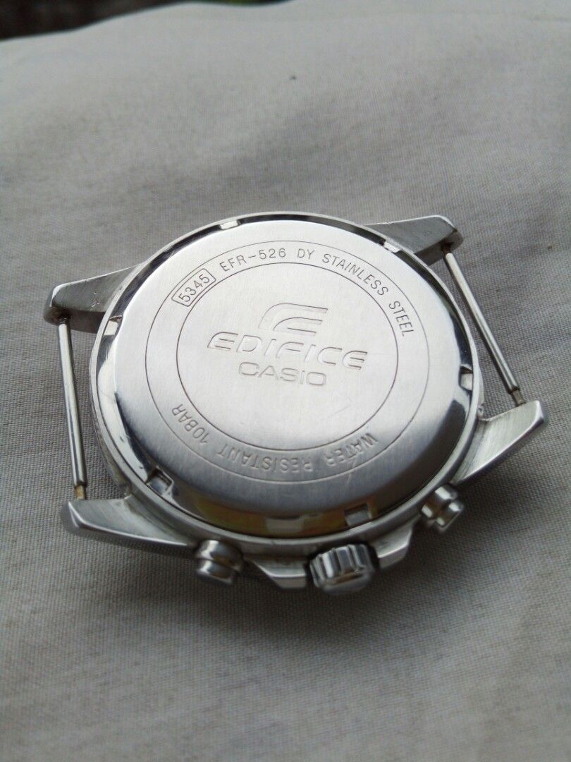 Casio Edifice Chrono Quartz Watch, Men's Fashion, Watches & Accessories ...
