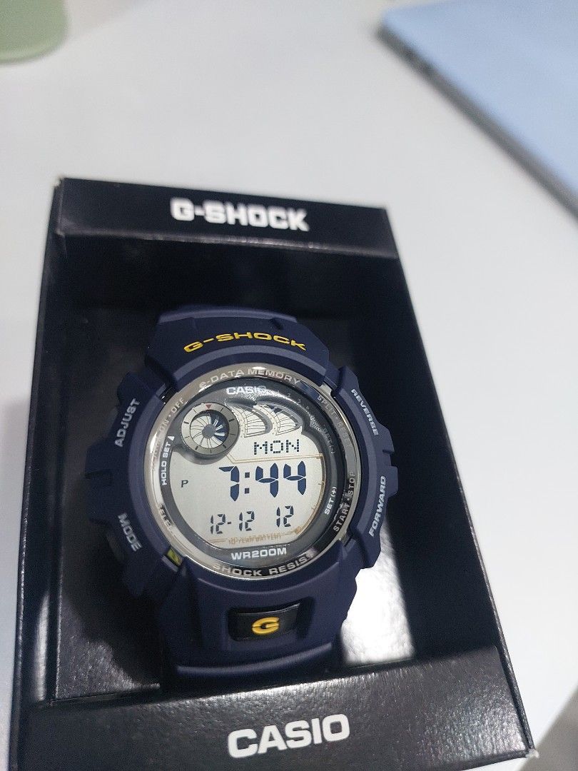 Casio G shock (blue), Luxury, Watches on Carousell