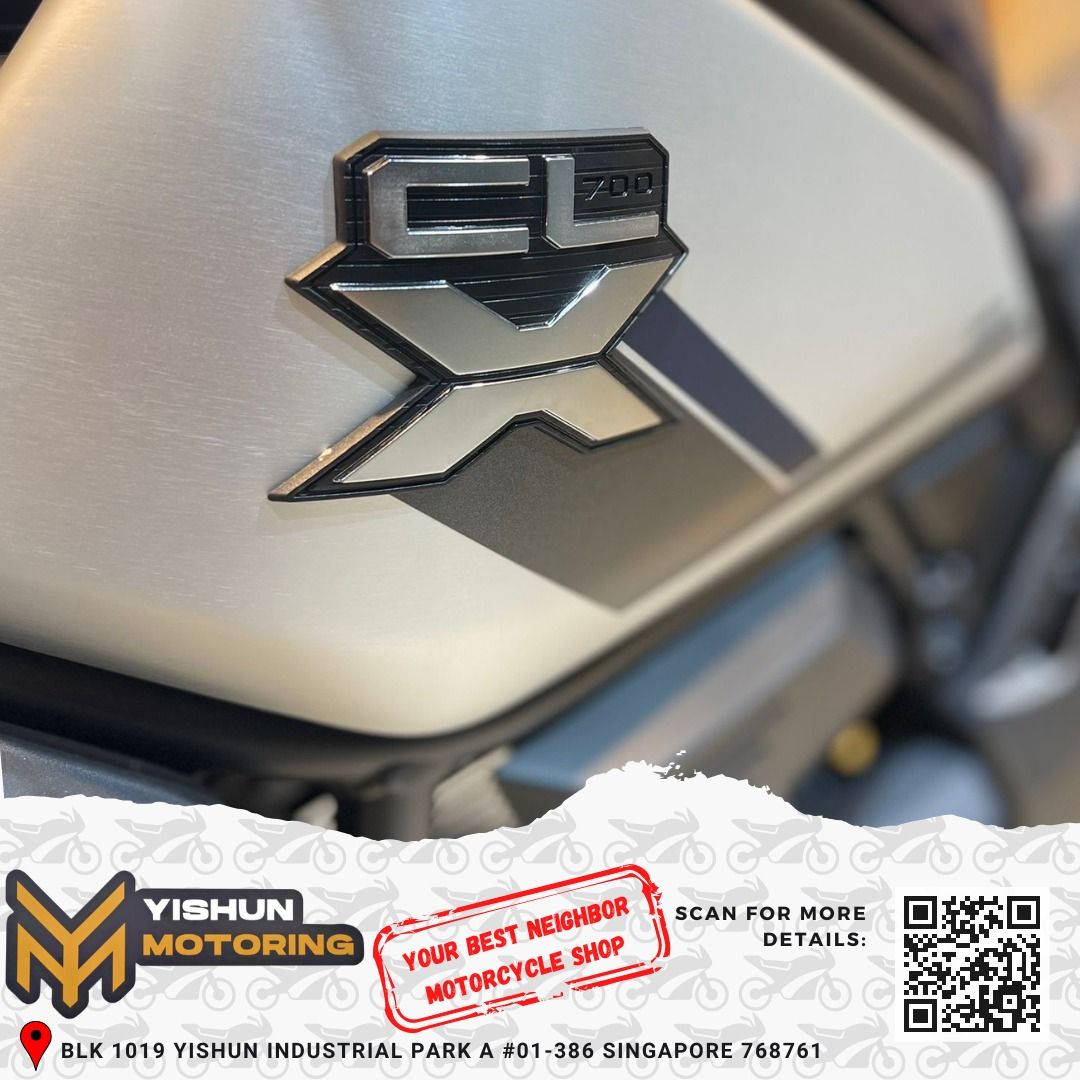 CF MOTO 700CLX HERITAGE ABS ( NEW CFMOTO 700 CLX HERITAGE - AUTHORIZED DEALER ) CLASS 2 ROAD ...