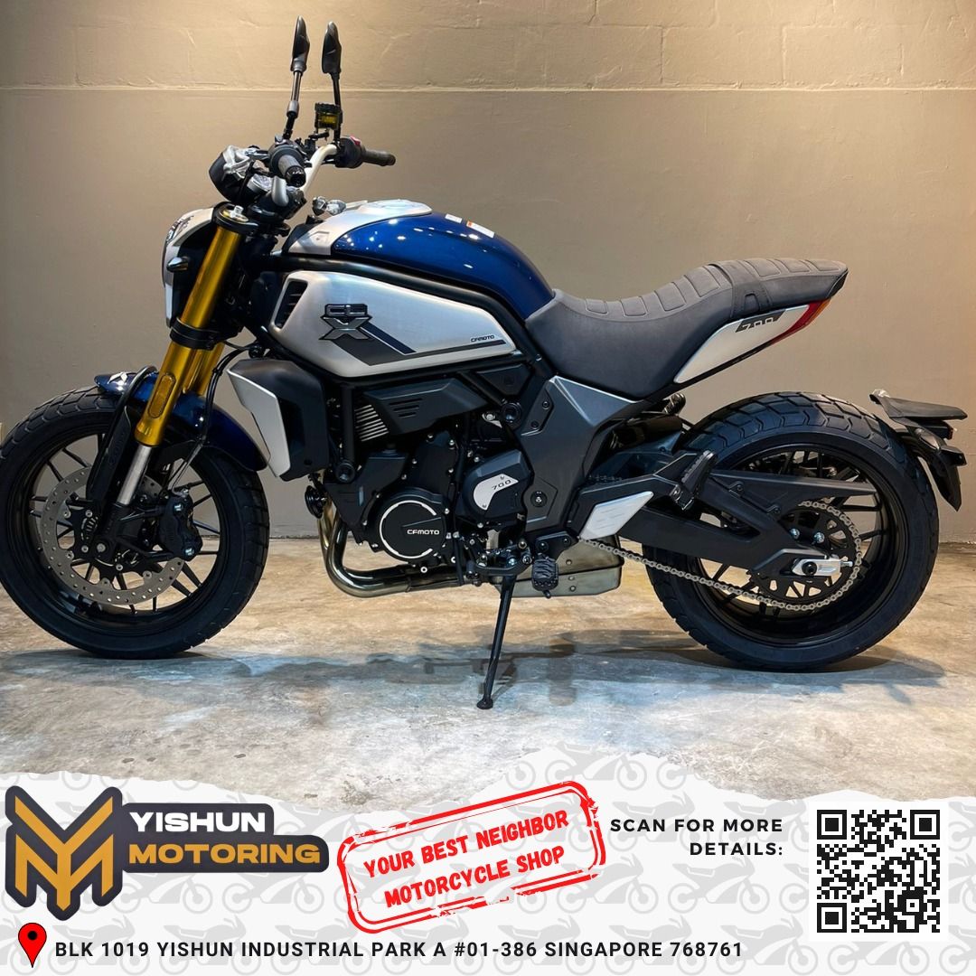 CF MOTO 700CLX HERITAGE ABS ( NEW CFMOTO 700 CLX HERITAGE - AUTHORIZED ...