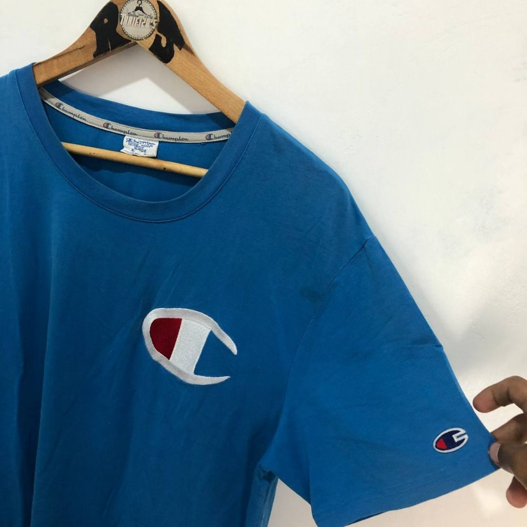 Champion Big C, Men's Fashion, Tops & Sets, Tshirts & Polo Shirts on ...