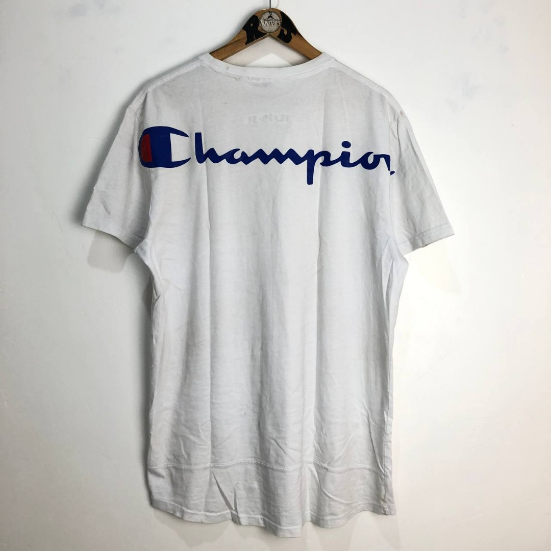 Champion Script logo, Men's Fashion, Tops & Sets, Tshirts & Polo Shirts ...