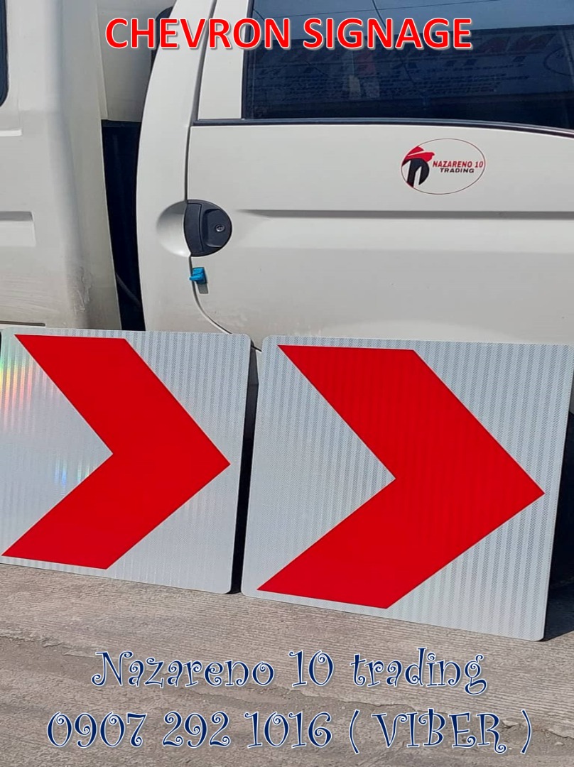 Chevron signage supplier 13, Commercial & Industrial, Construction ...