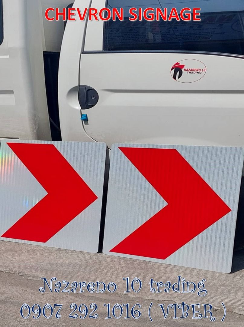 Chevron signage supplier 13, Commercial & Industrial, Construction ...