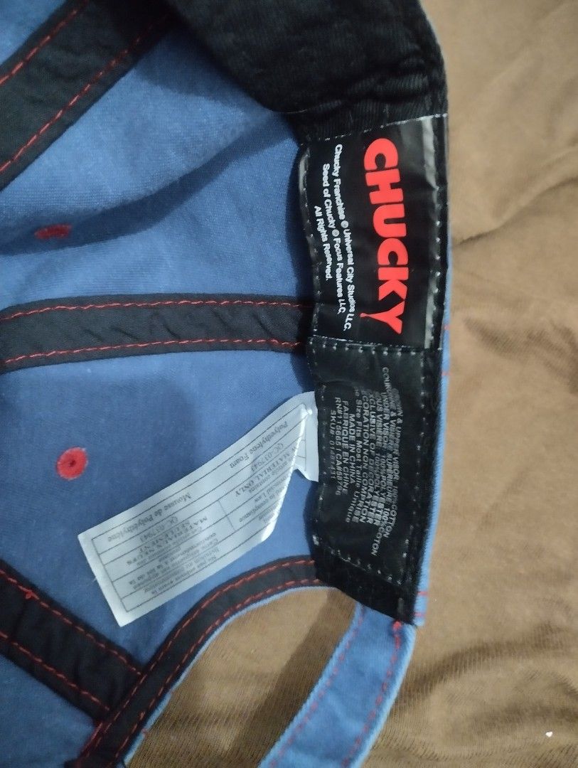 Chucky Good Guys Hat, Men's Fashion, Watches & Accessories, Caps & Hats ...