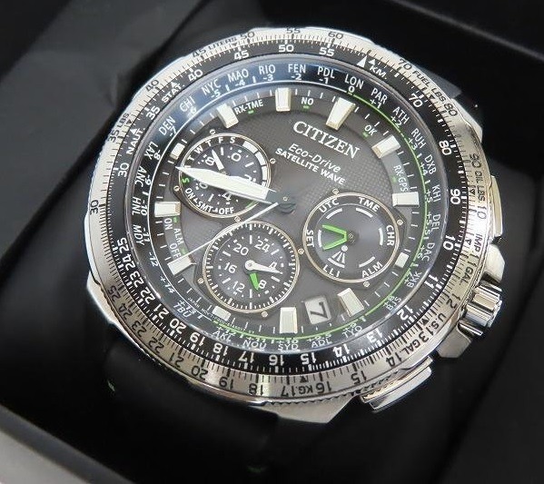 Citizen Eco Drive Satellite Wave GPS F900 pilot, Men's Fashion, Watches ...