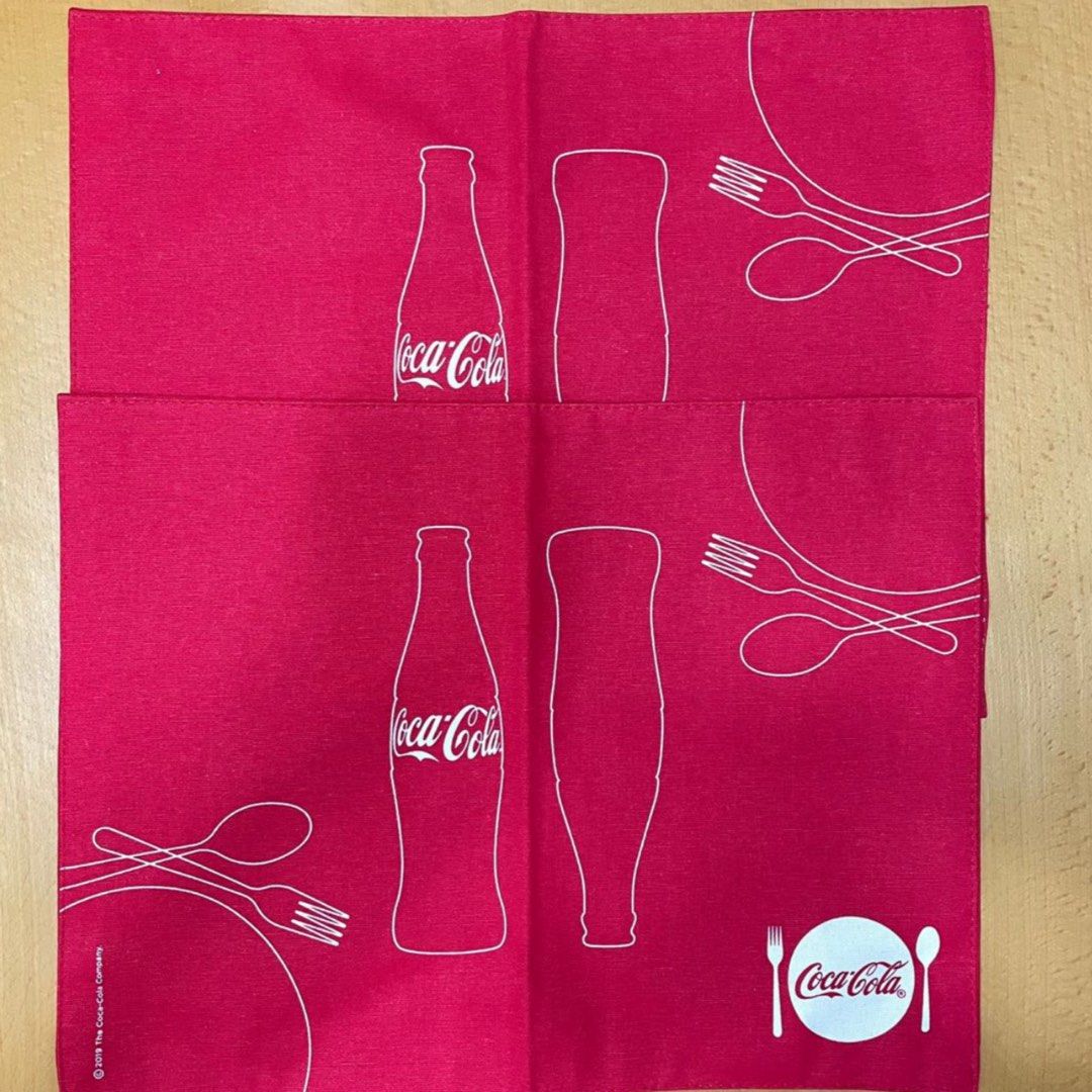 Coca Cola Table Mats, Furniture & Home Living, Kitchenware & Tableware ...