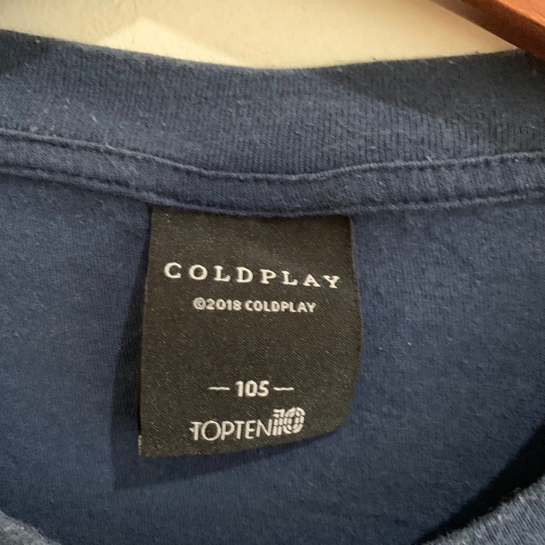 Coldplay Merchandise, Men's Fashion, Tops & Sets, Tshirts & Polo Shirts ...