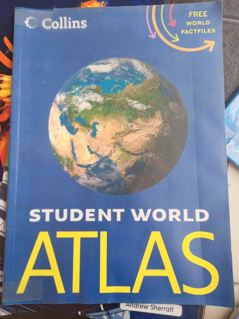Collins student world atlas, Hobbies & Toys, Books & Magazines ...