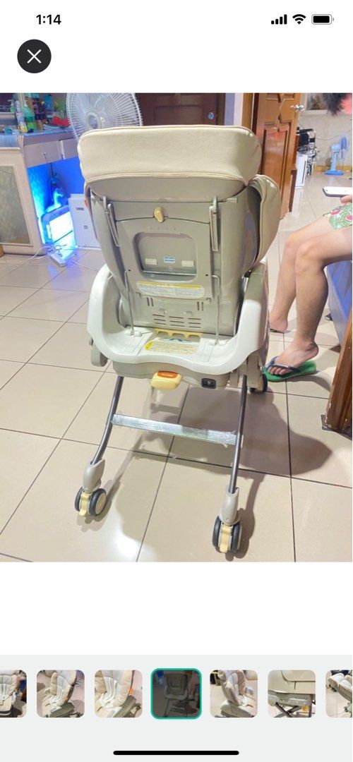 Combi 5in1 high low bed chair automatic, Babies & Kids, Baby Nursery ...
