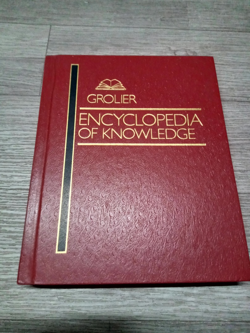 COMPLETE SET GROLIER Encyclopedia of Knowledge w FREEBIES, Hobbies ...