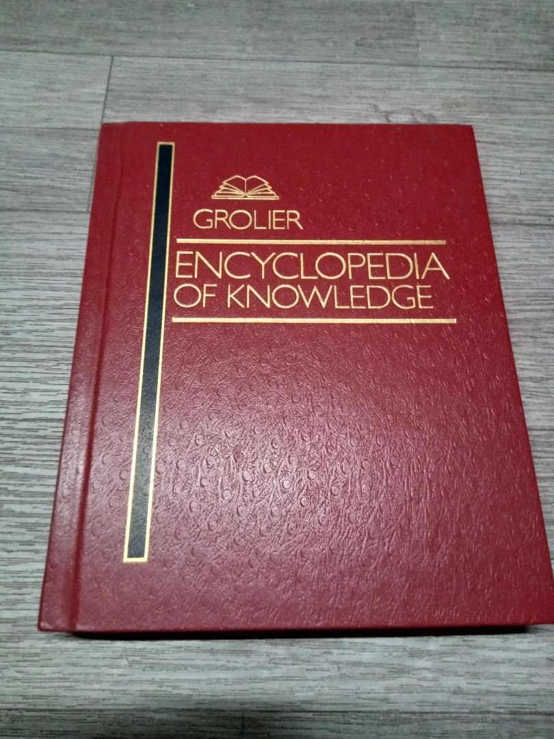 COMPLETE SET GROLIER Encyclopedia of Knowledge w FREEBIES, Hobbies ...