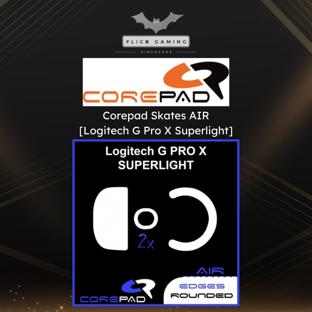 Corepad Skates AIR for Logitech G Pro X Superlight, Computers & Tech ...
