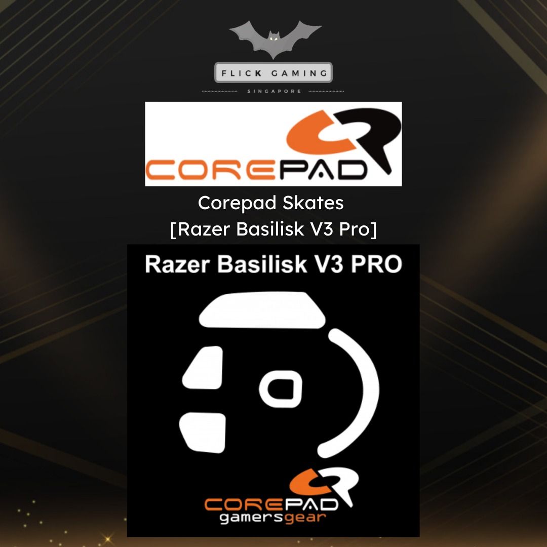 Corepad Skates PRO for Razer Basilisk V3 Pro, Computers & Tech, Parts ...