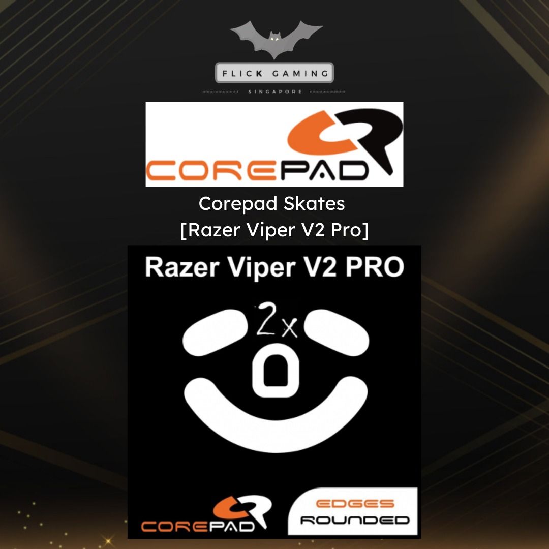 Corepad Skates PRO for Razer Viper V2 Pro, Computers & Tech, Parts ...