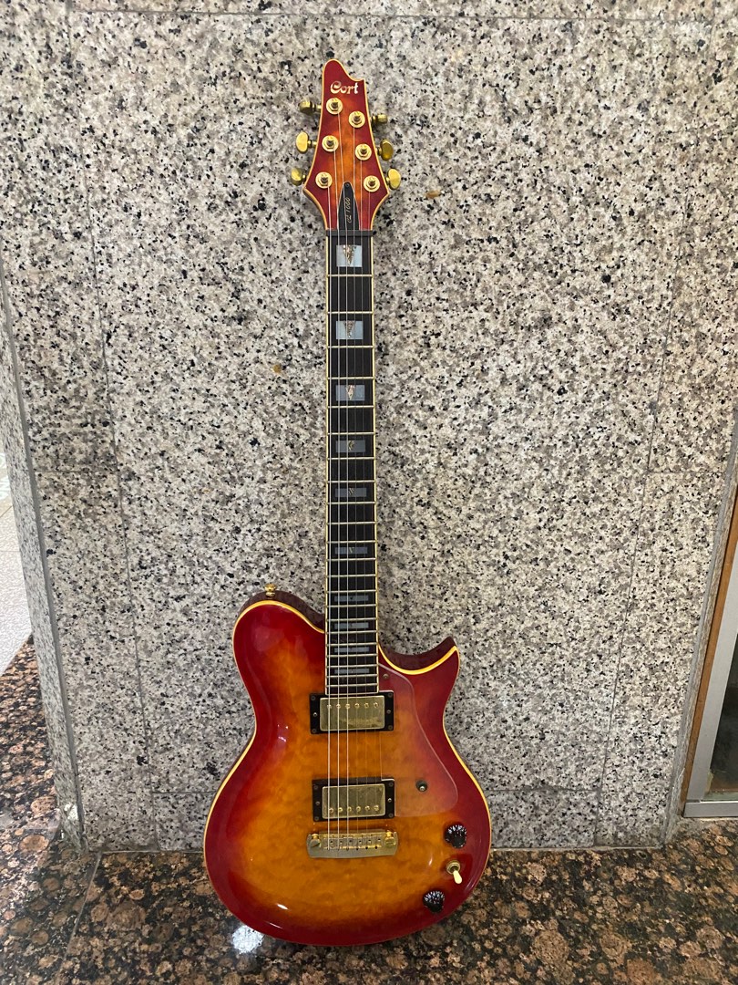Cort CL-1000 Cherryburst Electric Guitar, Hobbies & Toys, Music & Media, Musical Instruments on ...