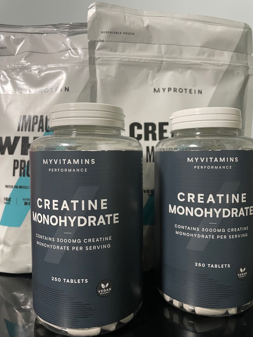 Creatine Tablets/Powder, Protein Powder, Health & Nutrition, Health ...