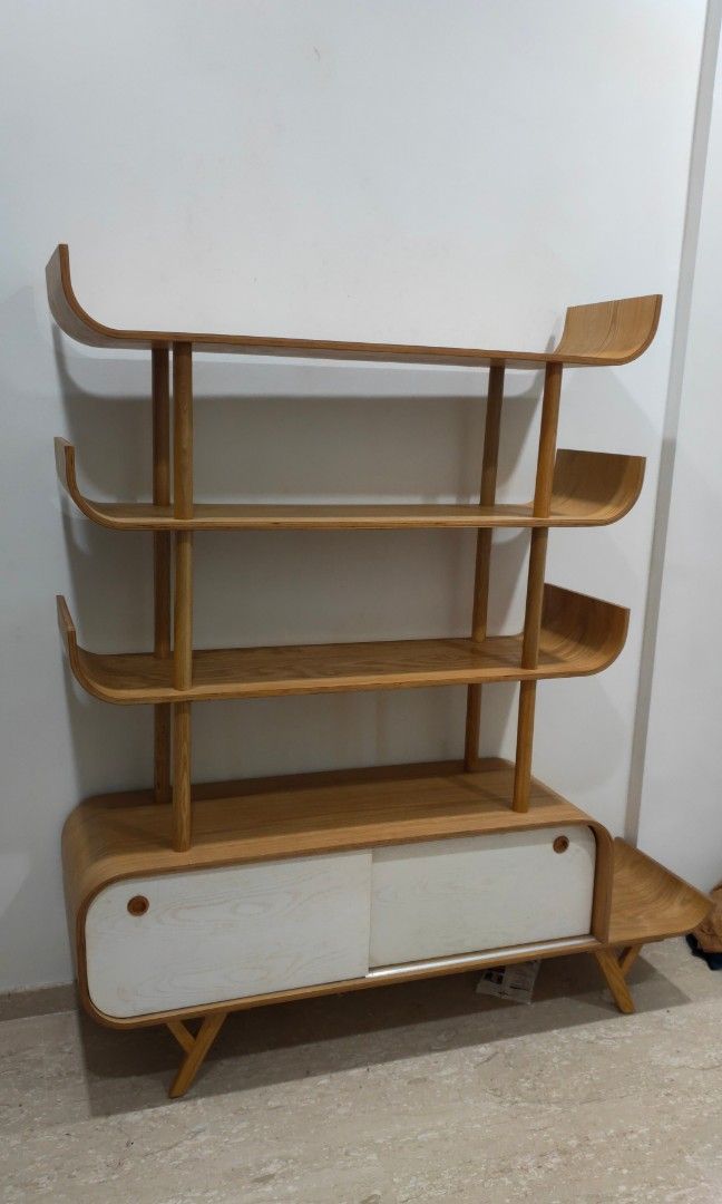 Curved display shelves, Furniture & Home Living, Furniture, Shelves ...