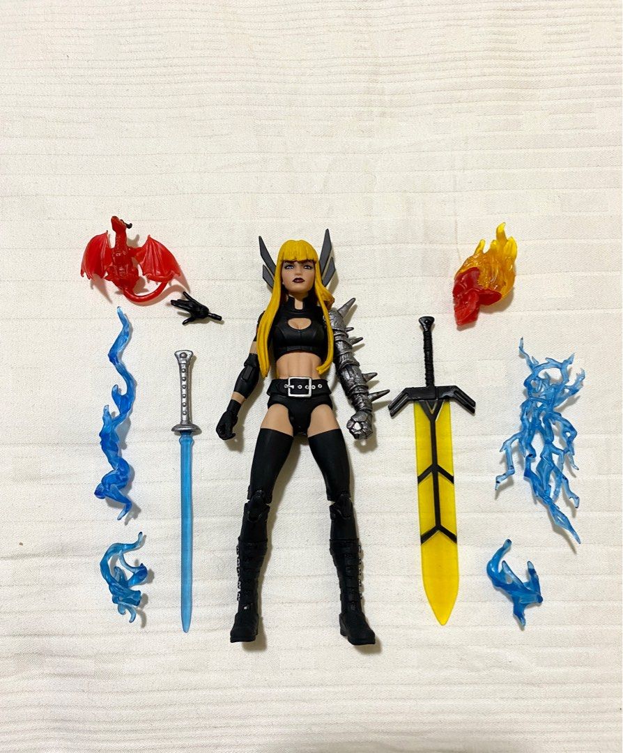 Custom Marvel Legends Magik X Men Midnight Suns Scales With Medicom Mafex Revoltech Mezco
