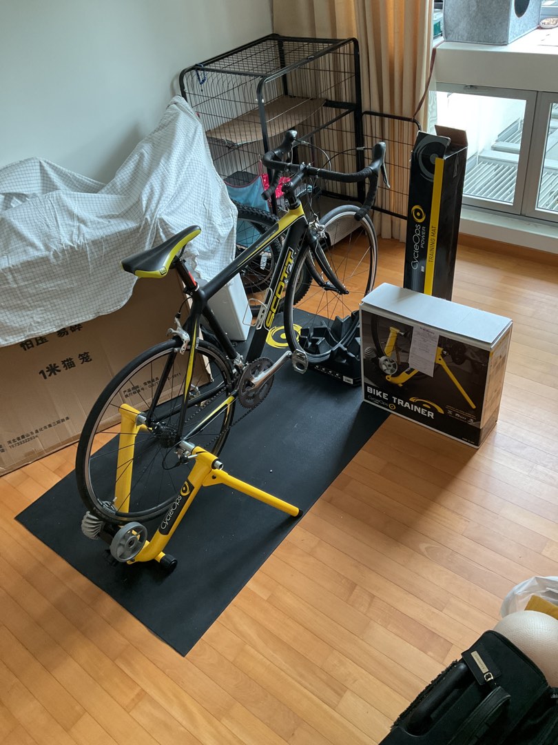 CycleOps Bicycle Trainer & Scott Bicycle, Sports Equipment, Bicycles & Parts, Bicycles on Carousell