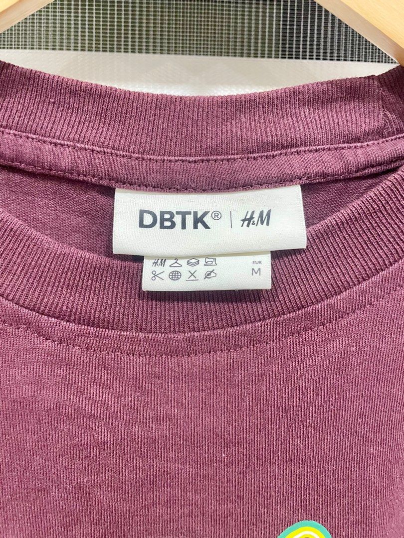 DBTK x H&M Logo Tee, Men's Fashion, Tops & Sets, Tshirts & Polo Shirts ...