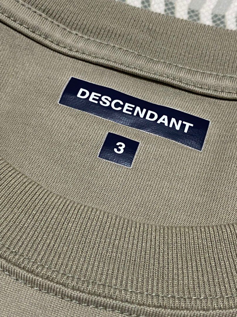 Descendant Tokyo Japan DCDT Cetus embroidery long sleeve tee t shirt ...