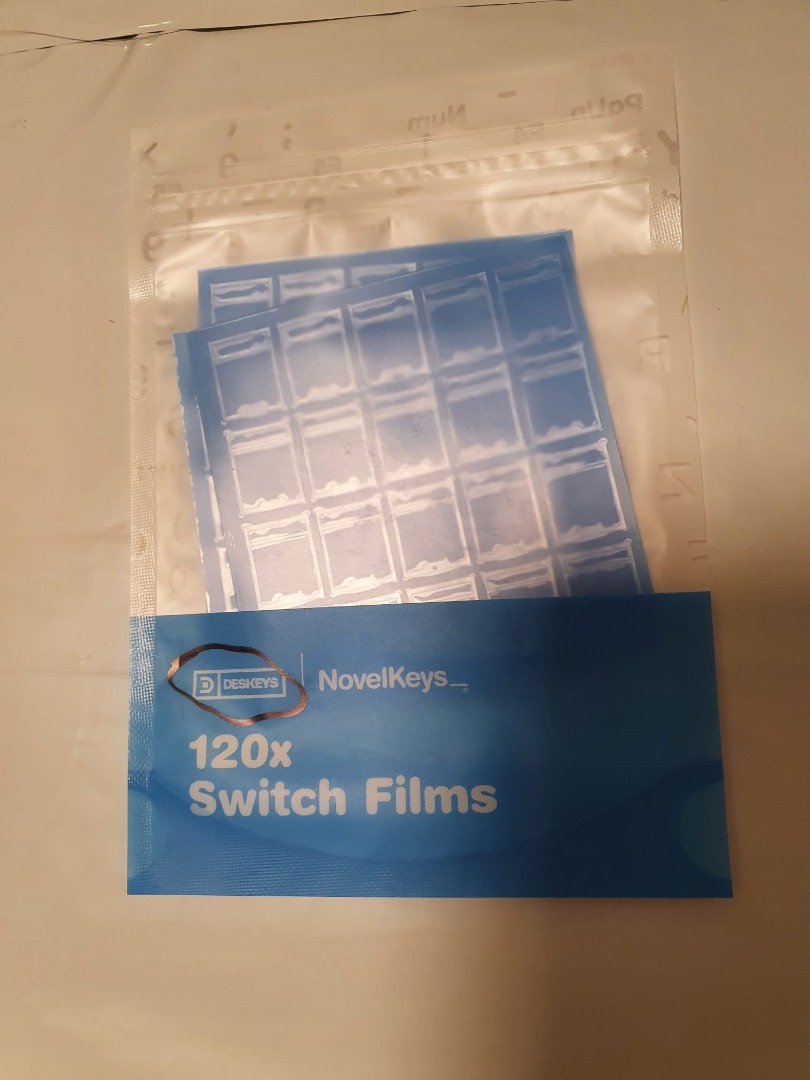 Deskeys Switch Film for Keyboard 120 Pack New, Computers & Tech, Parts ...