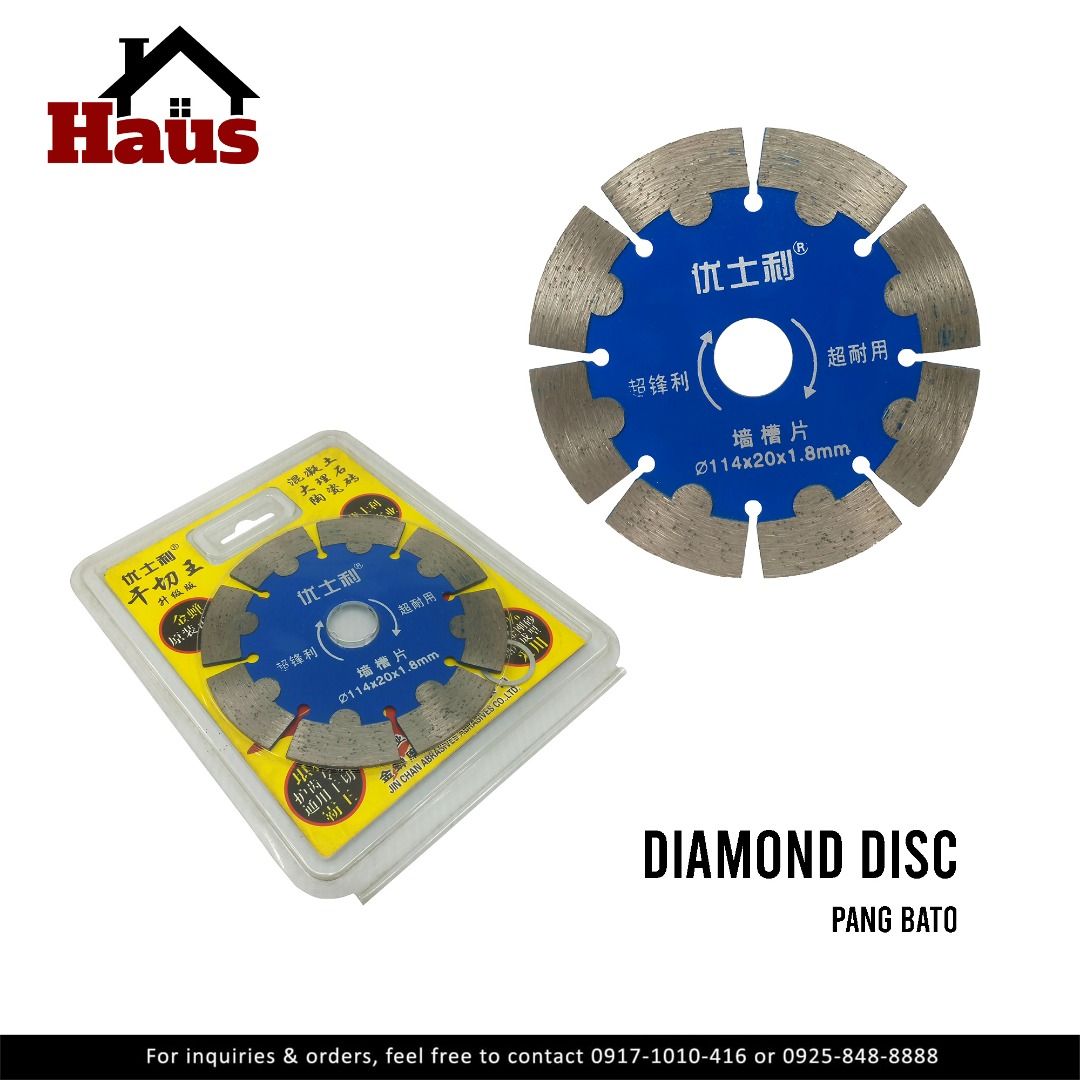 Diamond Disc (Pang Bato), Commercial & Industrial, Construction Tools ...