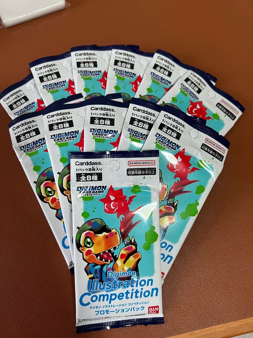 Digimon Card Game Illustration Competition Promo Pack #Digimon #Pokemon ...