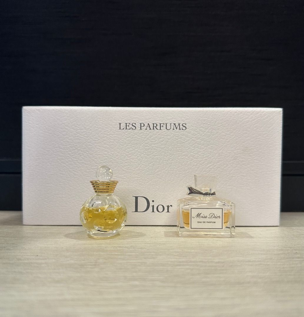 Dior mini perfumes (5ml x 2), Beauty & Personal Care, Fragrance ...