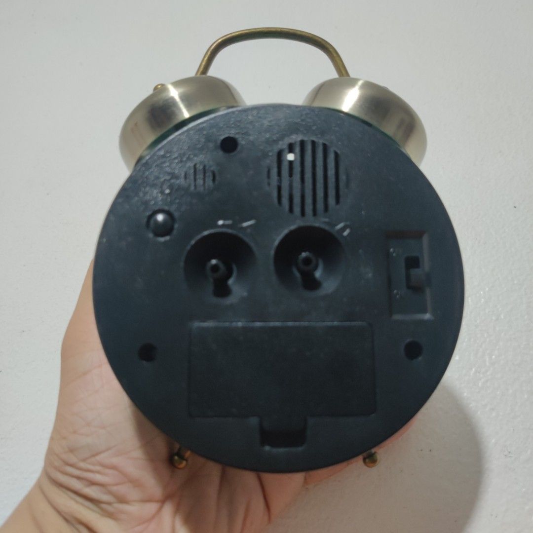 Disney Aladdin Classic Alarm Clock with bell, Furniture & Home Living ...