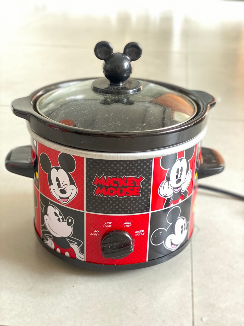 Disney Mickey Mouse Slow Cooker, TV & Home Appliances, Kitchen ...