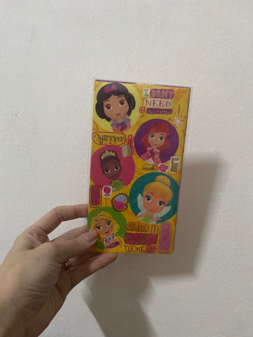 Disney Princess Money Envelope Angpao, Hobbies & Toys, Stationary ...
