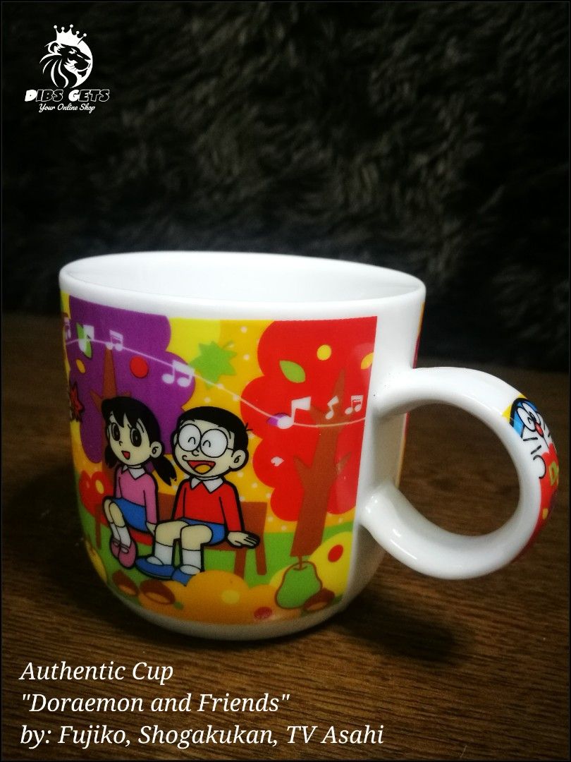 Doraemon and Friends, Authentic Cup, Hobbies & Toys, Memorabilia ...