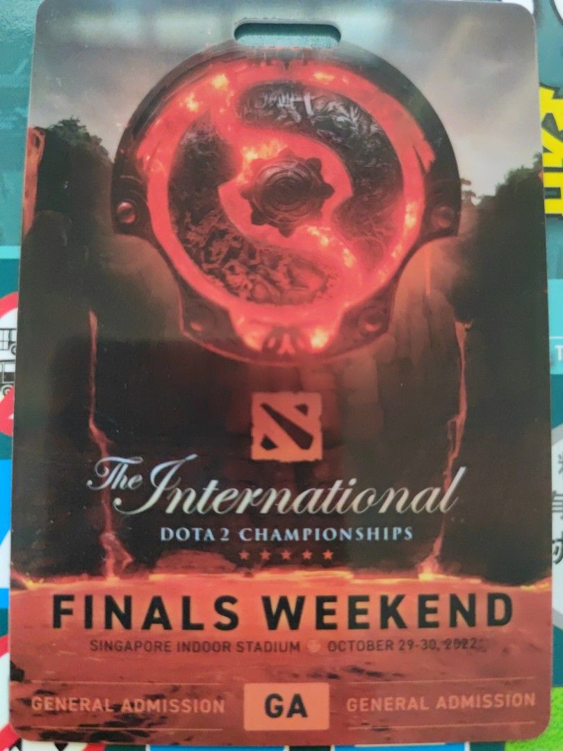 Dota2 TI final weeked ticket, Tickets & Vouchers, Event Tickets on ...