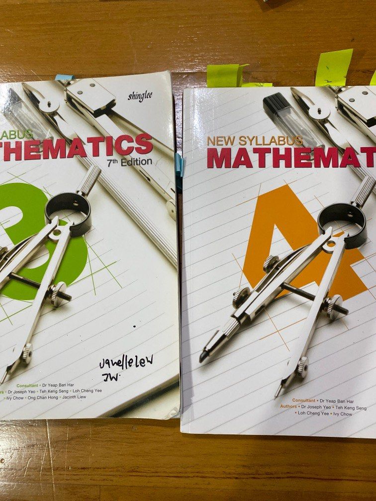 EMATH textbook - New Syllabus Mathematics 7th Edition, Hobbies & Toys ...