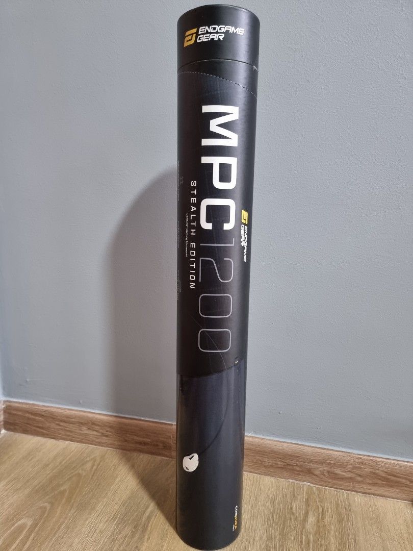 Endgame gear MPC 1200 stealth edition gaming mousepad, Computers & Tech ...