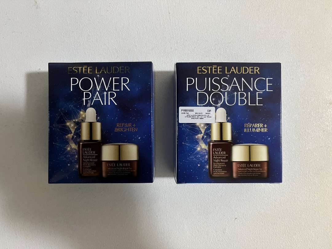 Estee Lauder Power Pair Repair & Brighten Mini Skincare Set (LIMITED EDITION) (Retail Price: $84 ...