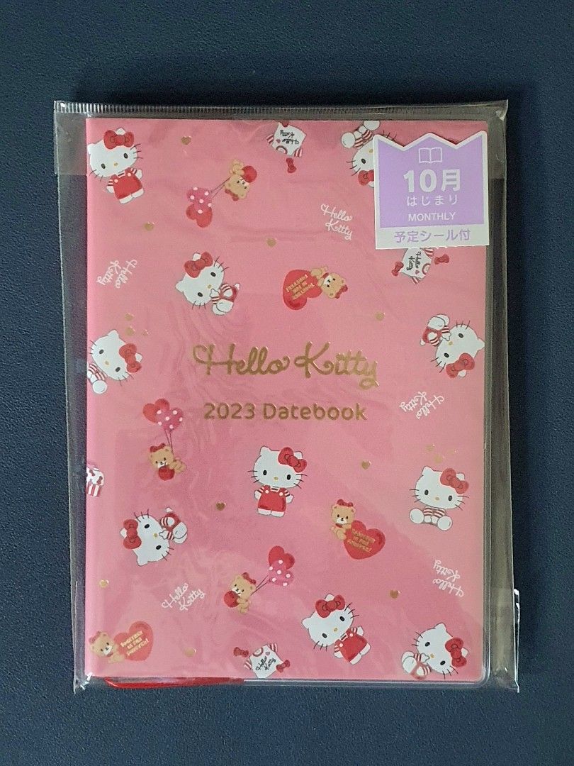 Exclusive Hello Kitty 2023 Datebook from Japan, Hobbies & Toys ...