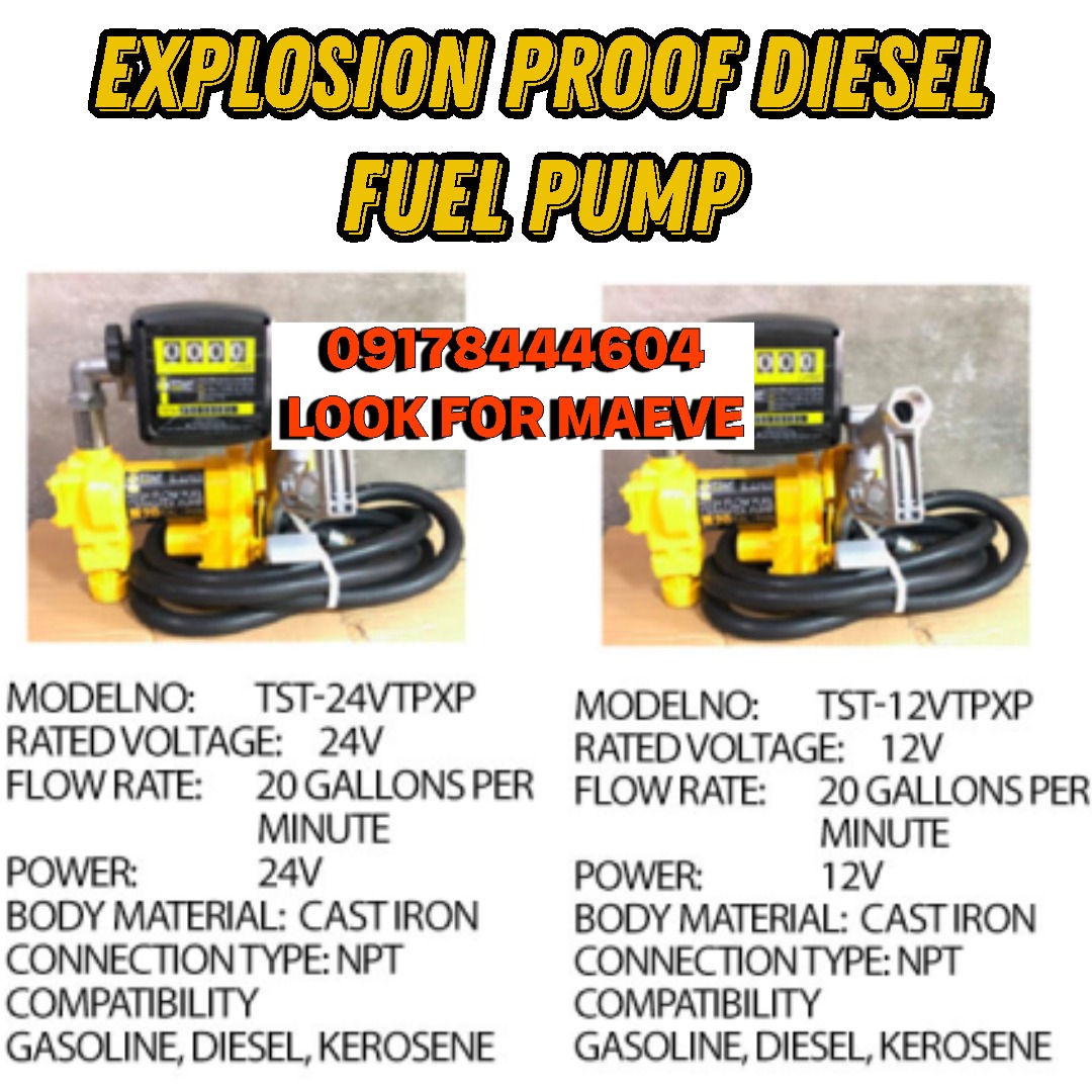 EXPLOSION PROOF DIESEL FUEL PUMP, Commercial & Industrial, Industrial ...