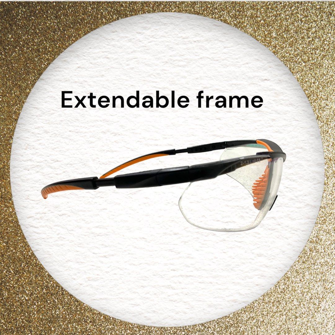 Eye Protector Spectacles, Clear, Everything Else on Carousell